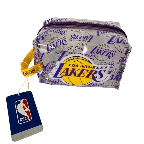 NBA | Bags | New Nba Los Angeles Lakers Sheer Toiletry Bag | Poshmark